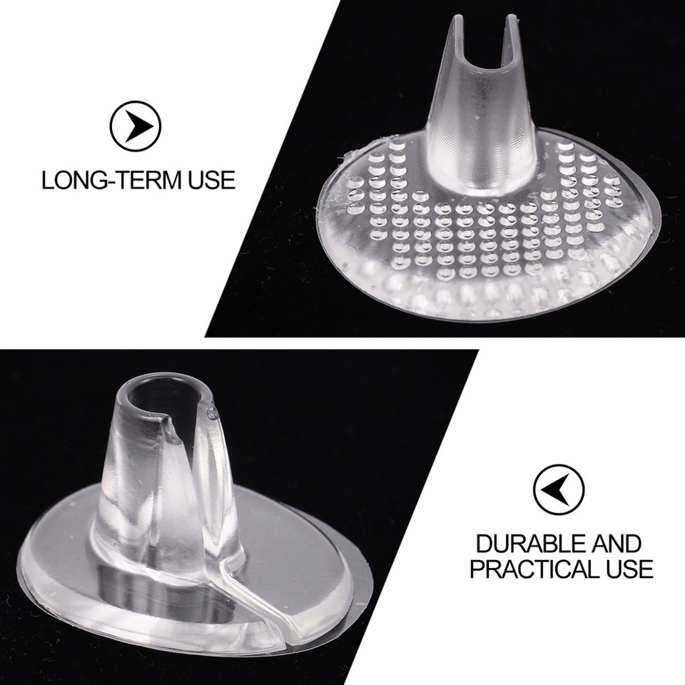 16 Pairs PU Split Toe Stickers Anti-wear Foot Heel Pad PU Flops Foot ...