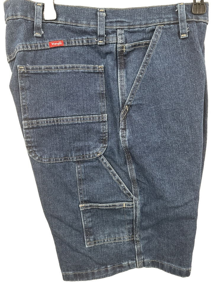 NWT Men’s Wrangler 5 Star Carpenter Heritage Shorts 11” inseam Dark ...