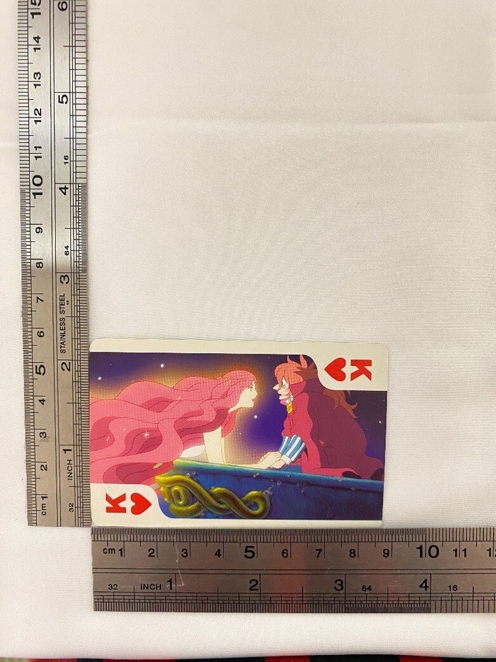 Ponyo on a Cliff by the Sea Studio Ghibli Gran Mamare Playing Card ...
