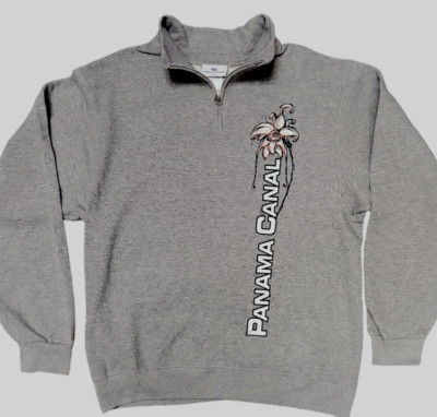 Women's-Princess Cruises Sweatshirt-Half-Zipped Fleece -Panama Canal ...