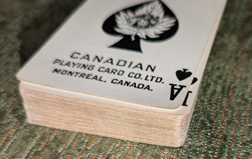 Vintage Banff Alberta Souvenir Playing Cards DECK Canadian Pacific ...