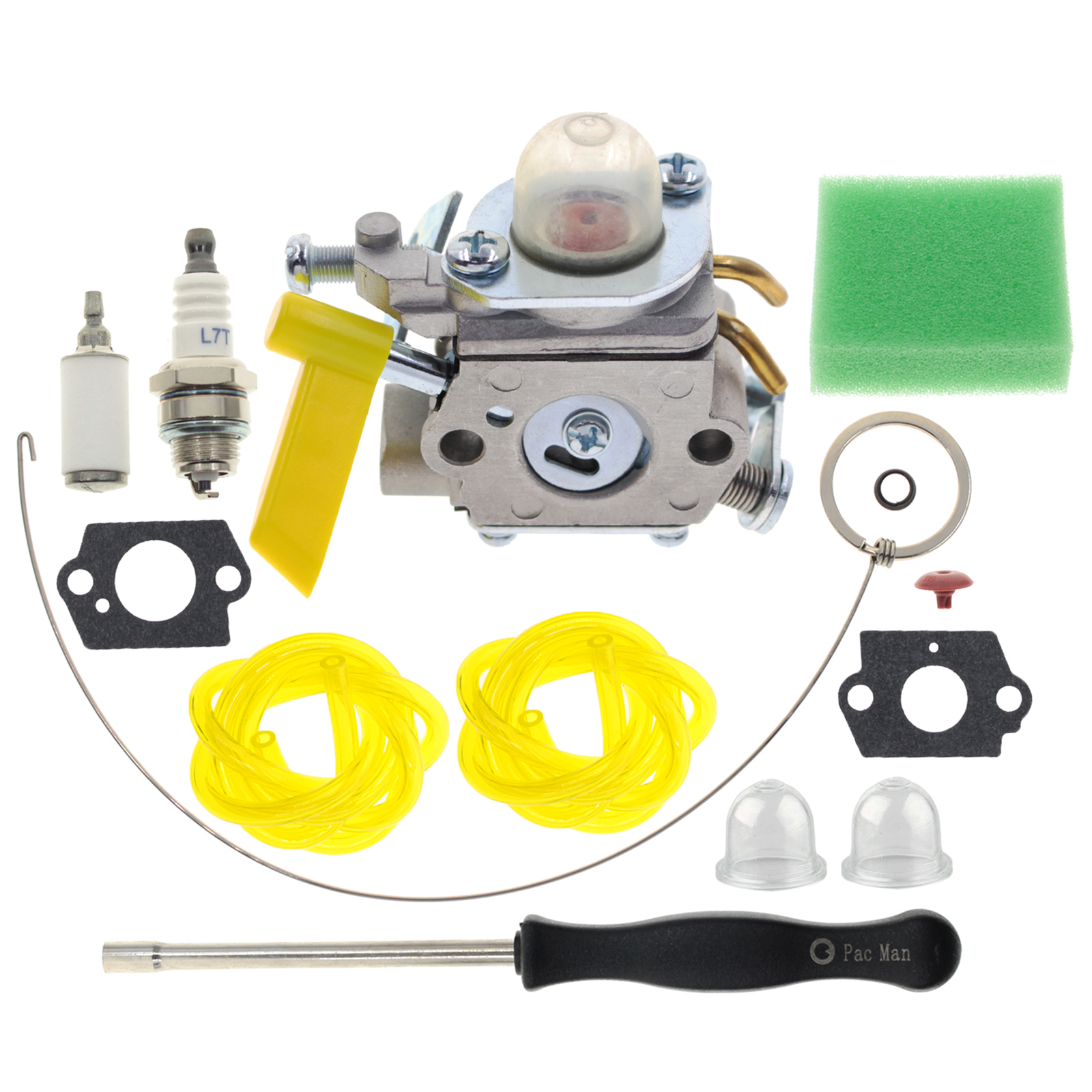 30CC For HOMELITE JOHN DEERE RYOBI Trimmers ZAMA CARBURETOR C1U-H60D ...