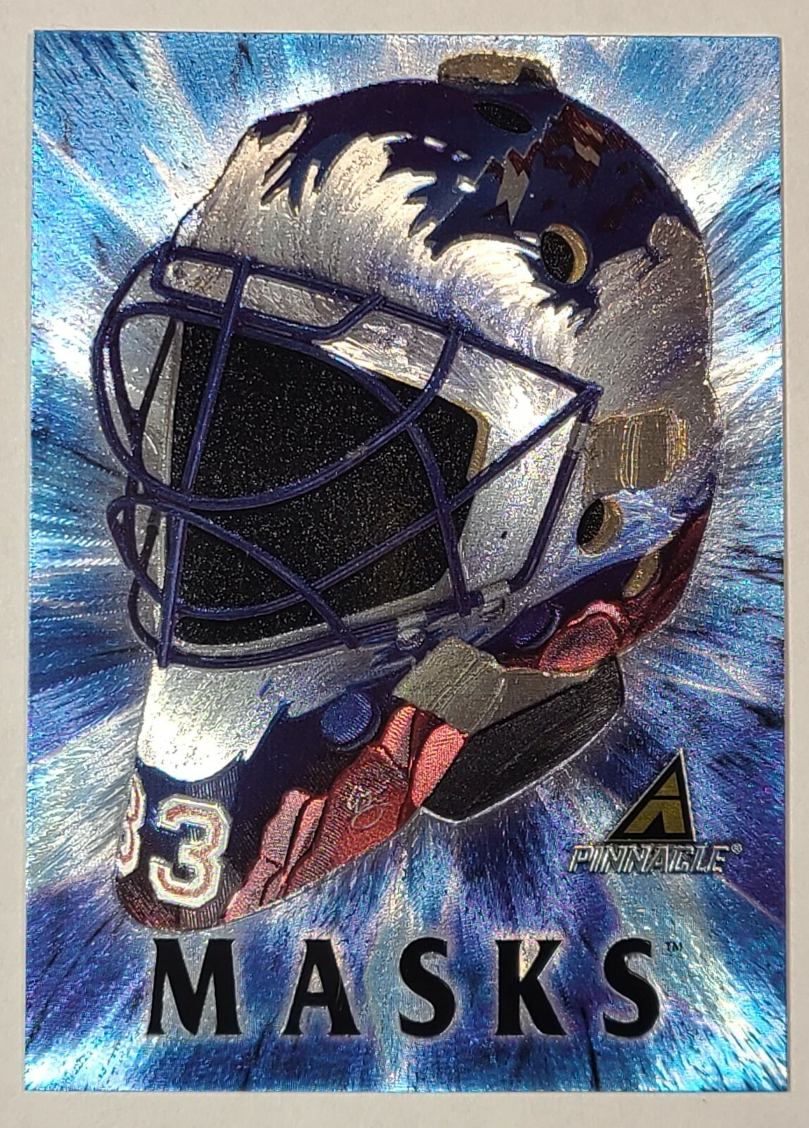1997-98 Pinnacle Hockey Goalie Mask Patrick Roy #5 of 10 Insert Card | eBay