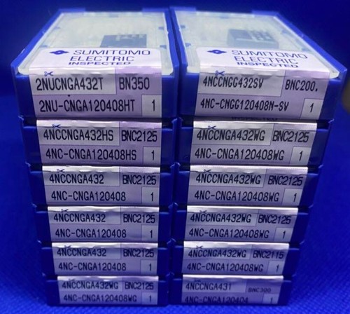 !! variety of sets Sumitomo CBN inserts: 4NC-CNGA, 2NU-CNGA120408HT ...