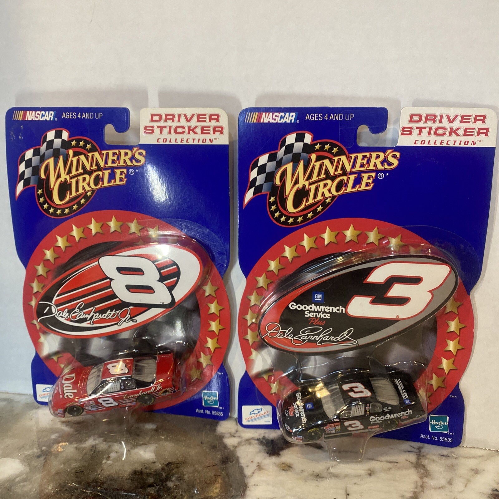 LOT X2 Nascar Winner's Circle Driver Sticker Dale Earnhardt SR ...