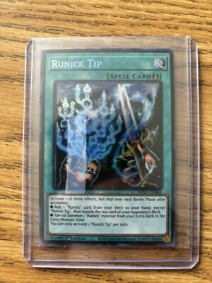 Yugioh “Runick Tip” MP23-EN241 25th Anniversary Tin: Dueling Heroes ...
