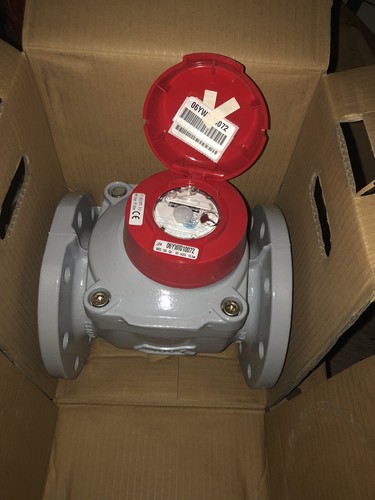 Itron metering Woltex 100mm PN16 Hot Water Meter upto 110c 16bar 60 m3 ...