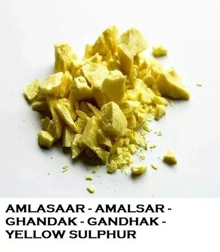 AMLASAAR ,AMALSAR ,GHANDAK ,GANDHAK , YELLOW SULPHUR Organic Herbal ...