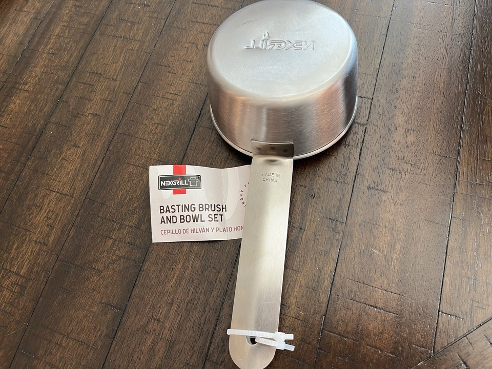 Nexgrill Outdoor Grill Basting Brush and Cup | eBay