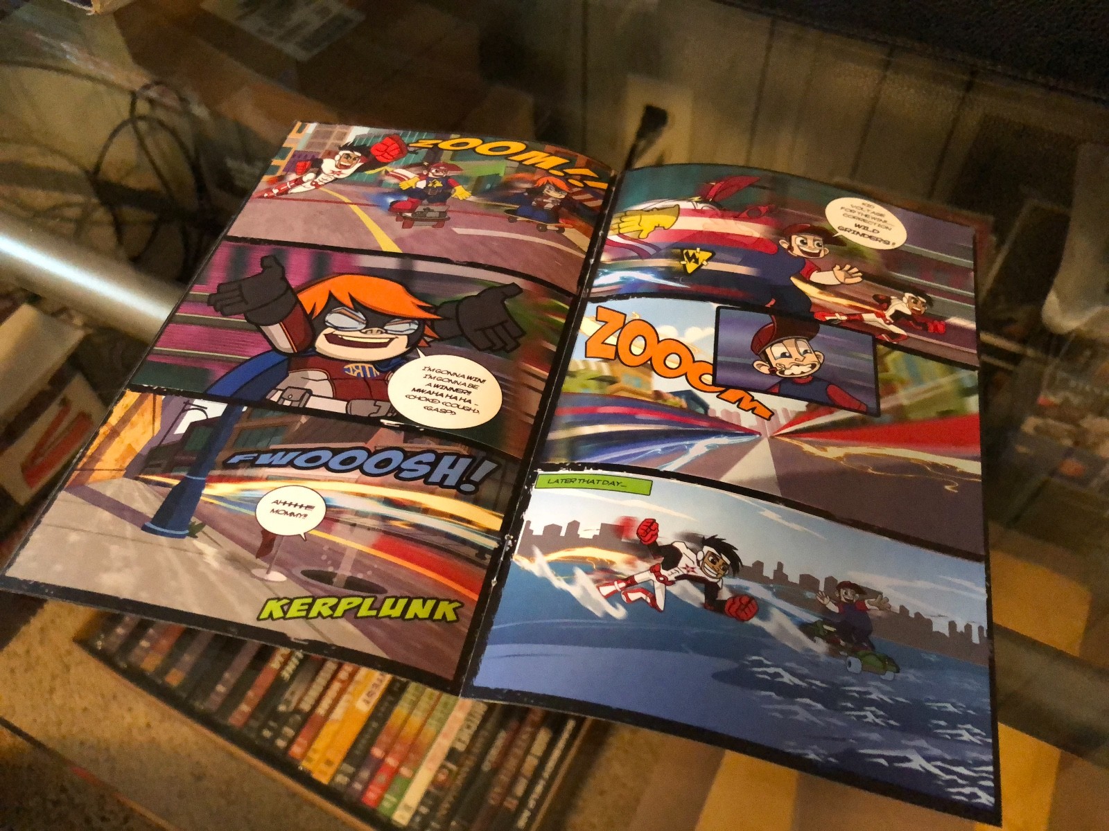 Wild Grinders: Adventures With Captain Grindstar (DVD) Bonus Comic Book ...