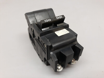 Federal Pacific FPE Type NB 100 Amp 100A 2 Pole Stab-Lok Breaker BOLT ...