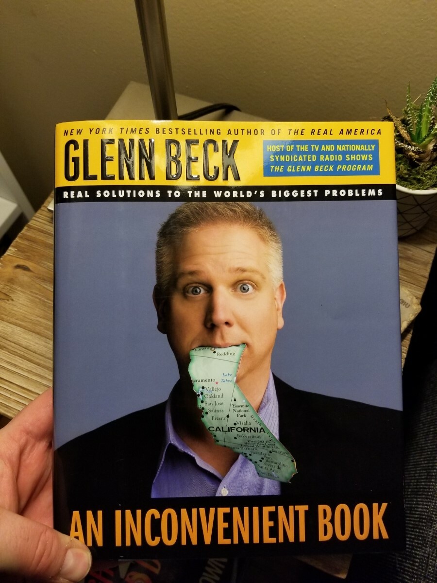 An Inconvenient Book by Glenn Beck SIGNED 1st Edition 1st Printing HB ...