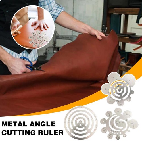 1Pcs DIY Round Leather Cutting Tools Metal Corner Cutting Circle Y9 For ...
