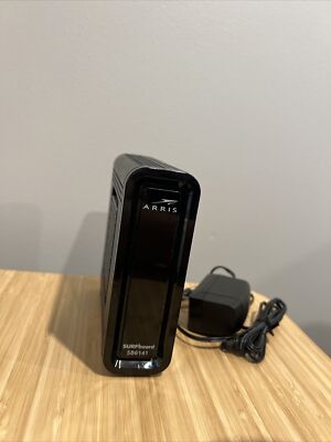 Arris Motorola SB6141 DOCSIS 3.0 Cable Modem SURFboard With Power Cord ...