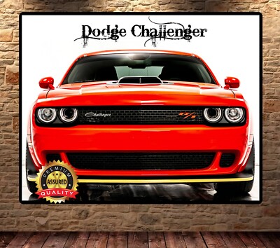 Dodge Challenger - R/T - Metal Sign 11 x 14 | eBay