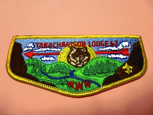 OA Tanacharison Lodge 67,S-3, 1970s Wolf Mtns Flap,FDL,PB ...