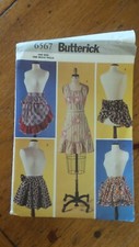 Butterick 6567 Vintage Style Aprons Sewing Pattern 4 Designs for sale ...