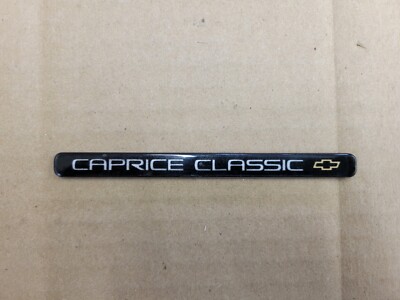 Chevy OEM Caprice Classic Dashboard Dash Emblem Badge Logo Nameplate ...
