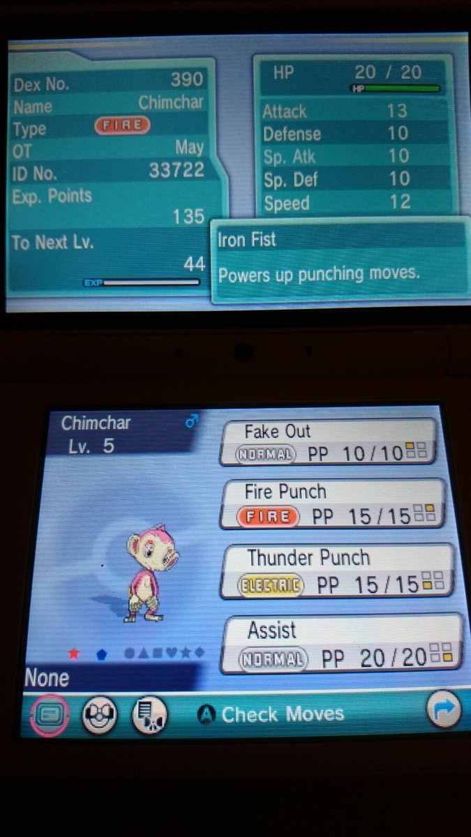 Shiny Infernape Pokemon X