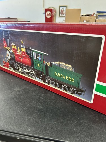 Lehman-Gross-Bahn LGB 2018D G-Gauge Mogul Steam Engine w/Tender #18 2-6 ...