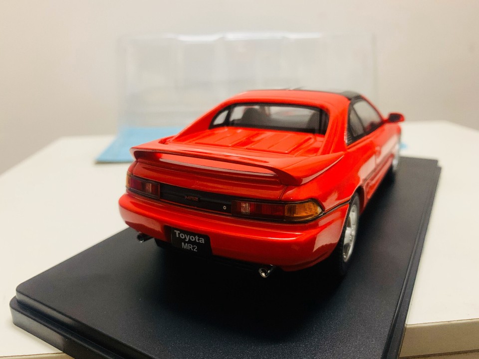 Toyota MR2 1989 Red 2 Open Door 1:24 Scale Die-Cast Model Car New in ...