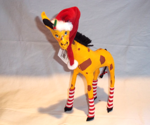 Annalee 964910 12" Christmas Giraffe 2010 NWT | eBay