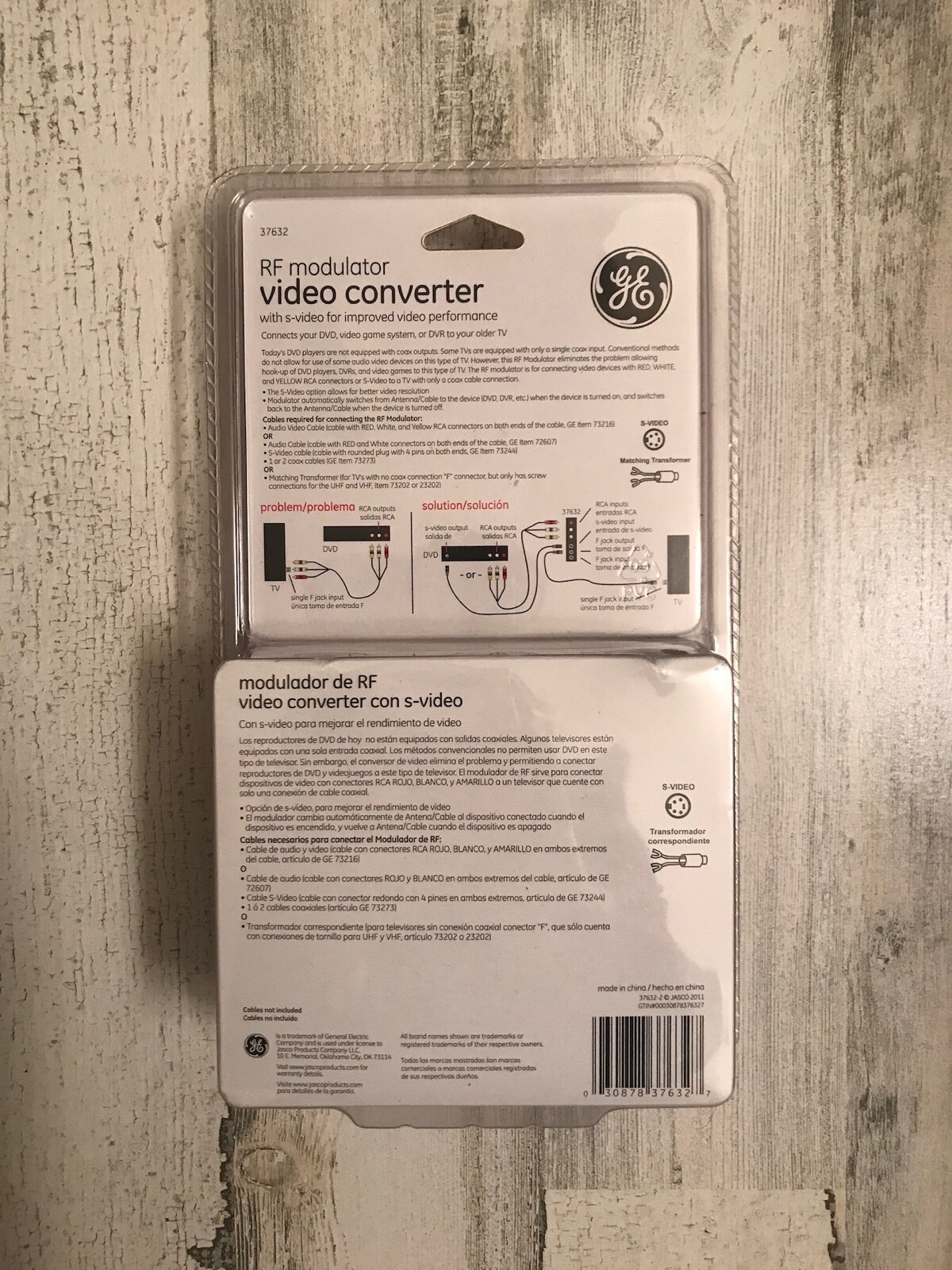 GE RF Modulator Video Converter 37632 With S-video for sale online | eBay