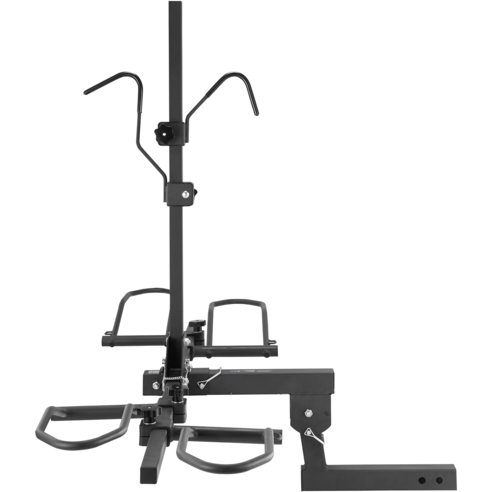 2 Fat Bike Rack Carrier Vehicle Mount Truck Hitch Heavy Duty Folding w ...