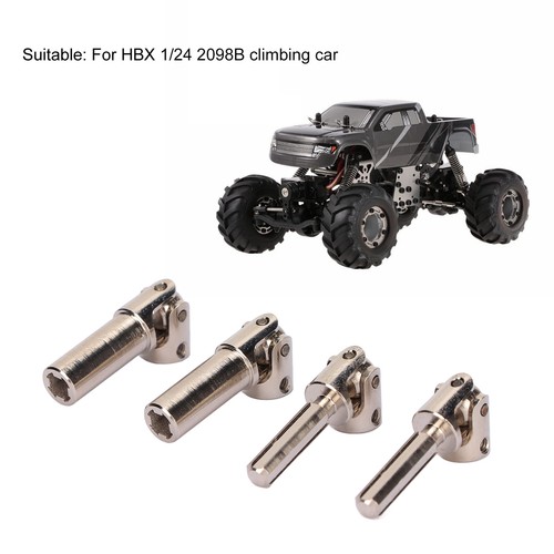 2pcs RC Drive Shaft Steel Material Adjustable 42‑55mm/1.7‑2.2in Silver ...