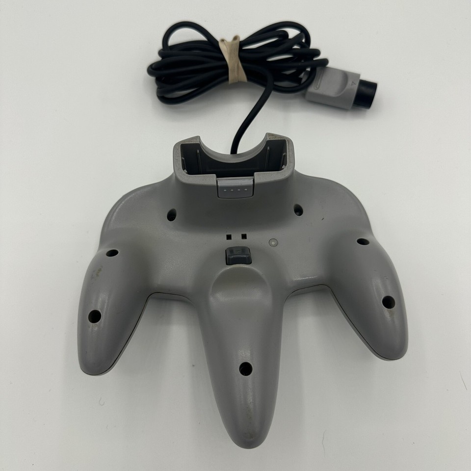 Official Nintendo 64 GRAY Controller AUTHENTIC OEM N64 Remote NUS-005 ...