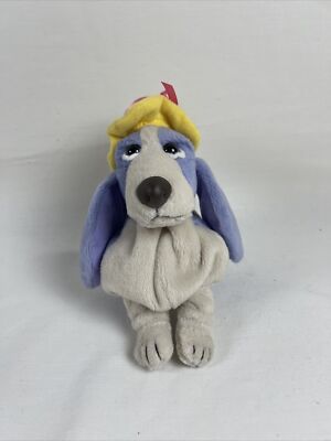 Applause Violet Hush Puppies Bean Bag Plush Purple Dog W/Hat Vintage ...