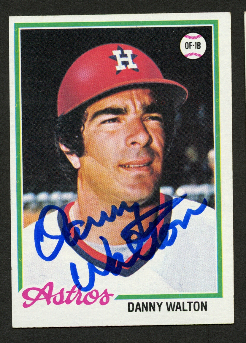 Danny Walton #263 signed autograph auto 1978 Topps Baseball Trading ...