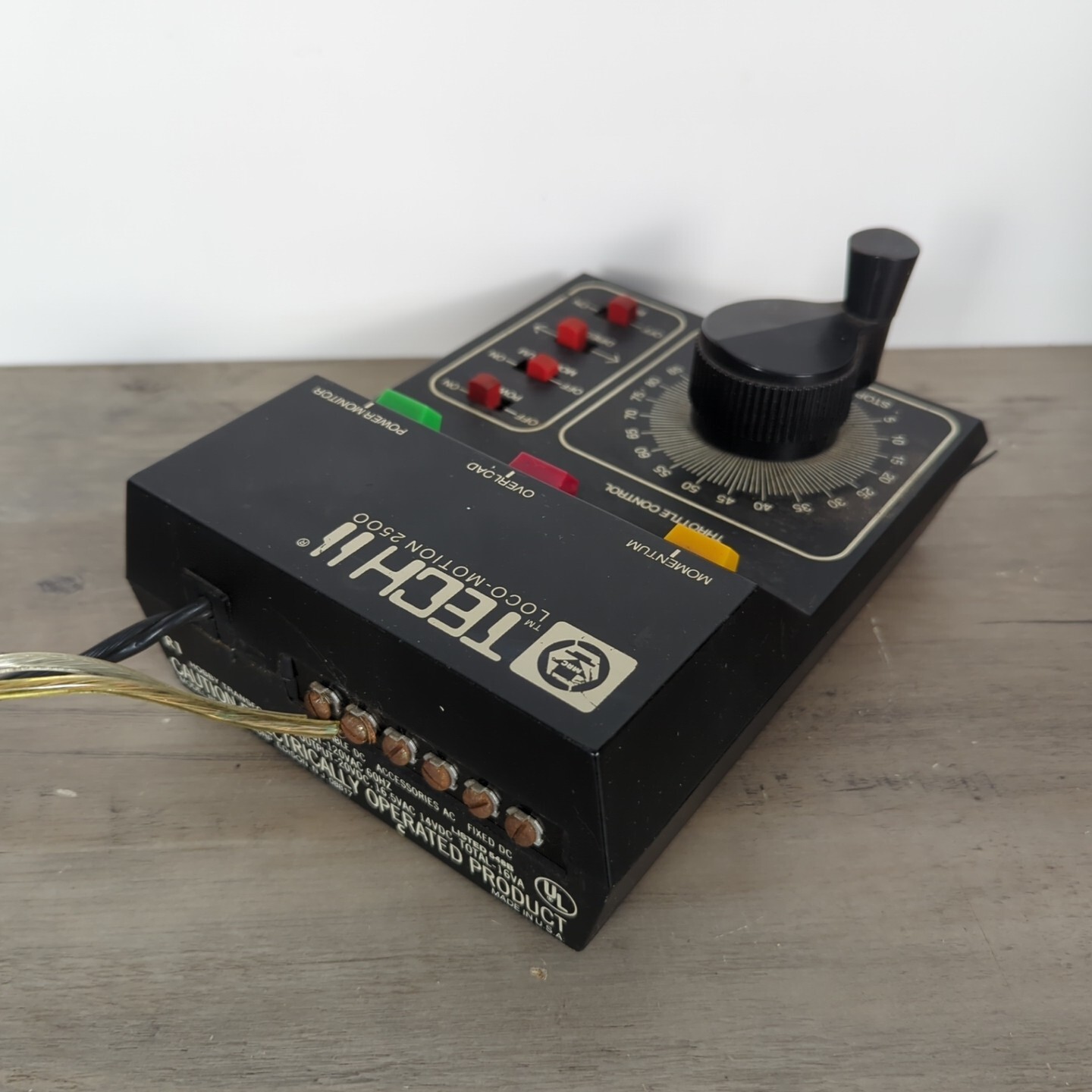 MRC Tech II Loco-motion 2500 Model Train Speed Control for sale online ...