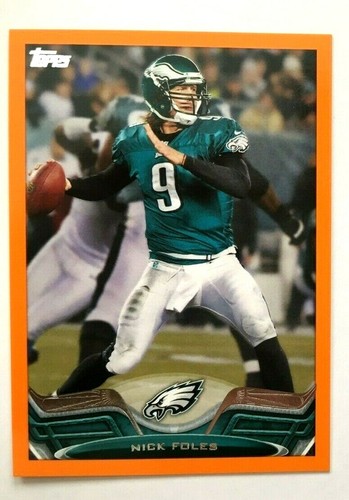Nick Foles 2013 Topps ORANGE SP Variation /82 ~ EAGLES! | eBay