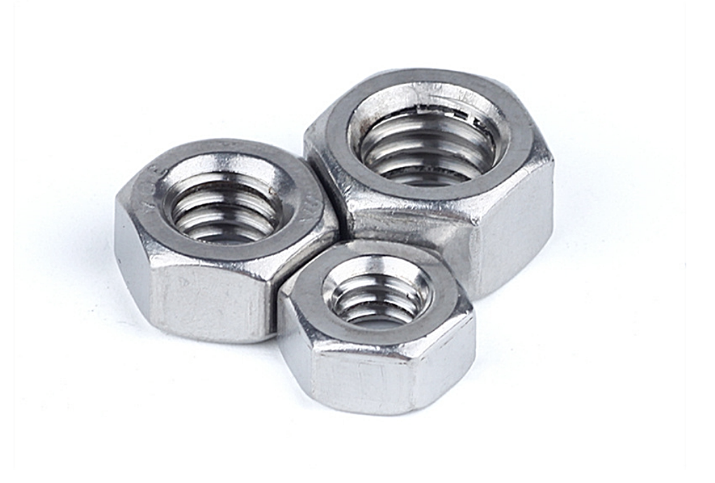 Sechskantmutter, Mutter,M2 bis M10, DIN934, Edelstahl, Messing, Stahl ...