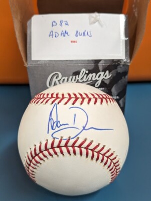 Adam Dunn Cincinnati Reds Sox Autographed Signed Official MLB League ...