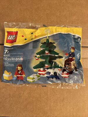 LEGO 40058 Decorating the Tree NEW! Christmas Lights Gifts Train Ladder ...