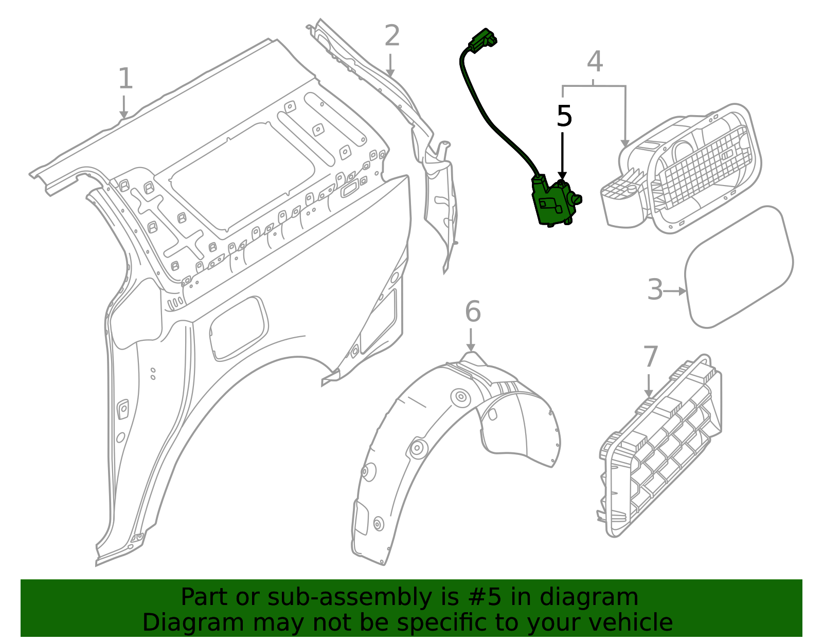 Genuine Kia Lock Actuator 81560-R0000 for sale online | eBay