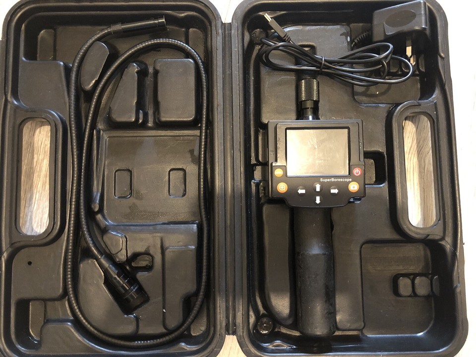 Vonics Inspection Camera Video Borescope Endoscope Snake Light Battery ...