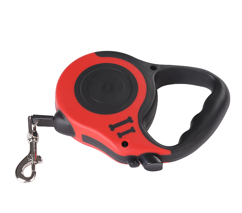 16.5FT Automatic Retractable Dog Leash Pet Collar Automatic Walking ...
