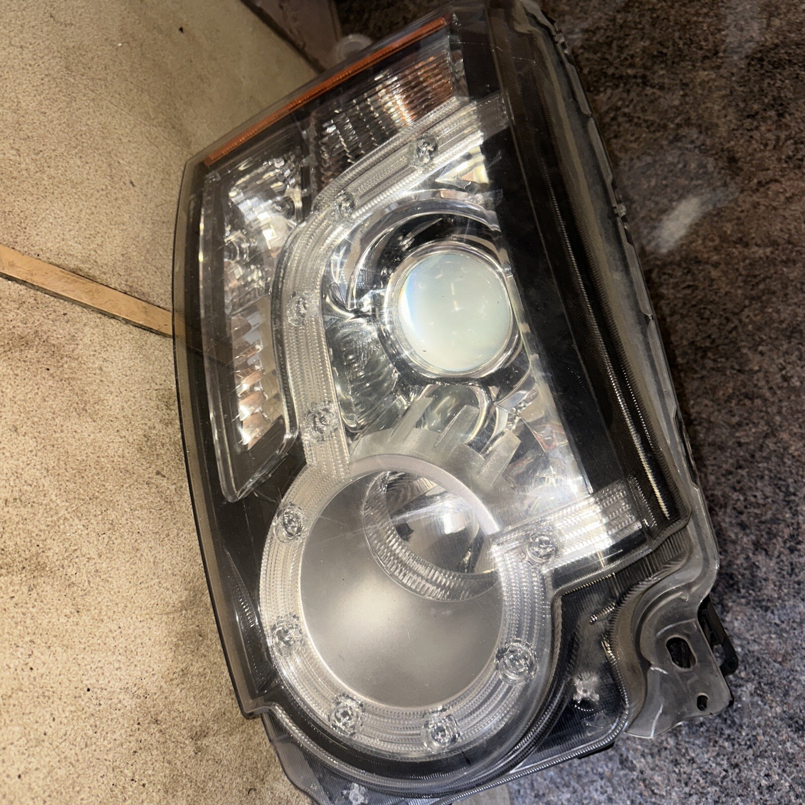 LAND ROVER DISCOVERY 4 2011-14 DRIVER RIGHT OSF HEADLIGHT AH2213W029AC ...