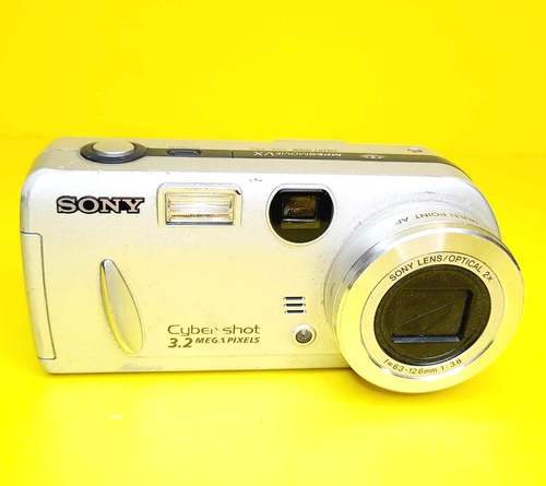 SONY CYBER-SHOT DSC-P52 COMPACT DIGITAL CAMERA 3.2 MP 2x OPTICAL ZOOM ...