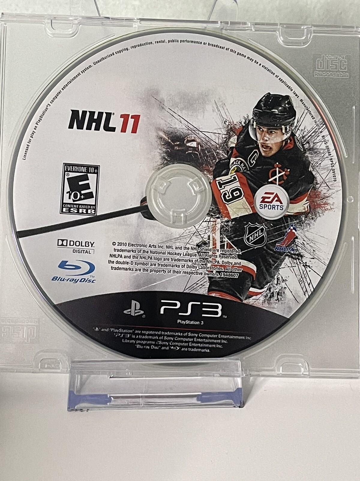 NHL 11 (Sony PlayStation 3, 2010) PS3 Disc Only - Tested & Working ...