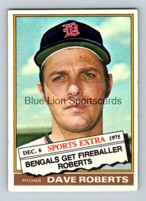 1976 Topps Traded Dave Roberts Baseball Card | eBay
