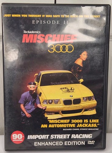 Mischief 3000 Episode II DVD 2002 Import Tuner Cars Movie Tested ...