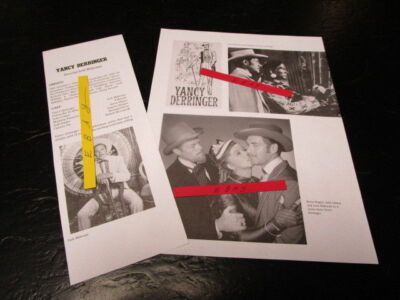 YANCY DERRINGER MAGAZINE ARTICLE CLIPPING JOCK MAHONEY | eBay