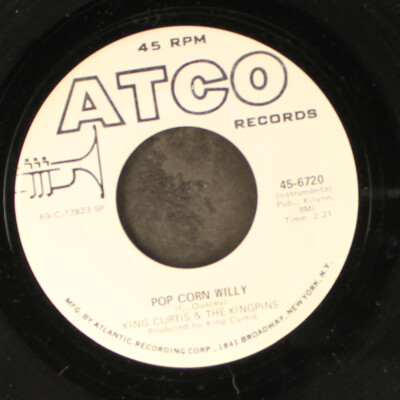 KING CURTIS: pop corn willy / patty cake ATCO 7" Single 45 RPM | eBay