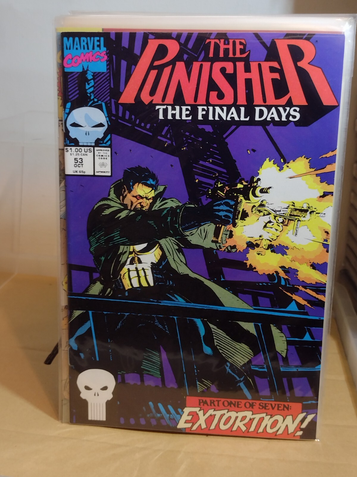 Punisher #53 (1991, Marvel Comics) New Warehouse Inventory in VG/VF ...