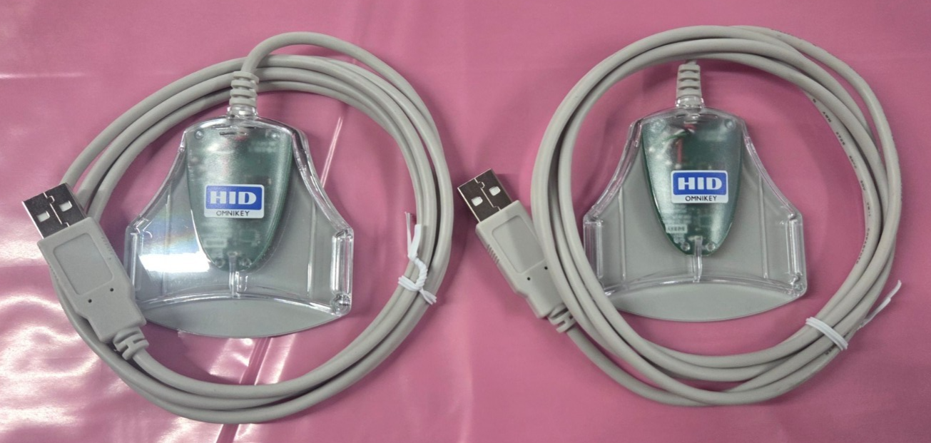 Lot of 2 HID OMNIKEY 3021 USB SmartCard Reader | eBay