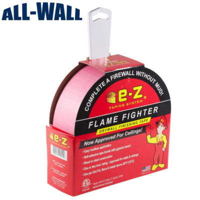 E-Z Drywall Fire Tape: Mudless Flame Fighter Firewall for Walls ...